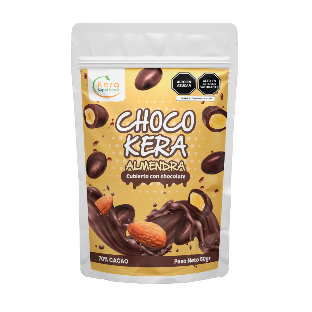 Almendra bañada en chocolate 70% - Kera Superfood | Superfoods ...