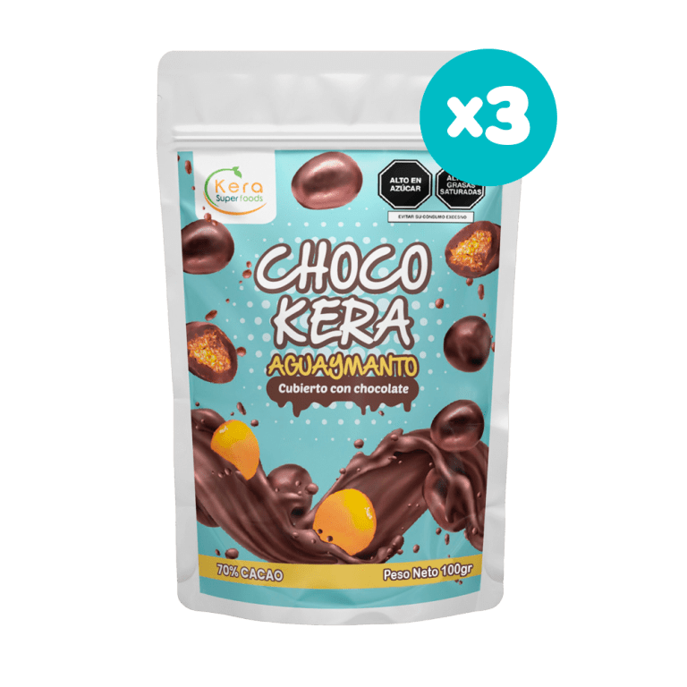 Choco kera Aguaymanto bañado en cacao x3 - Kera Superfood | Superfoods ...